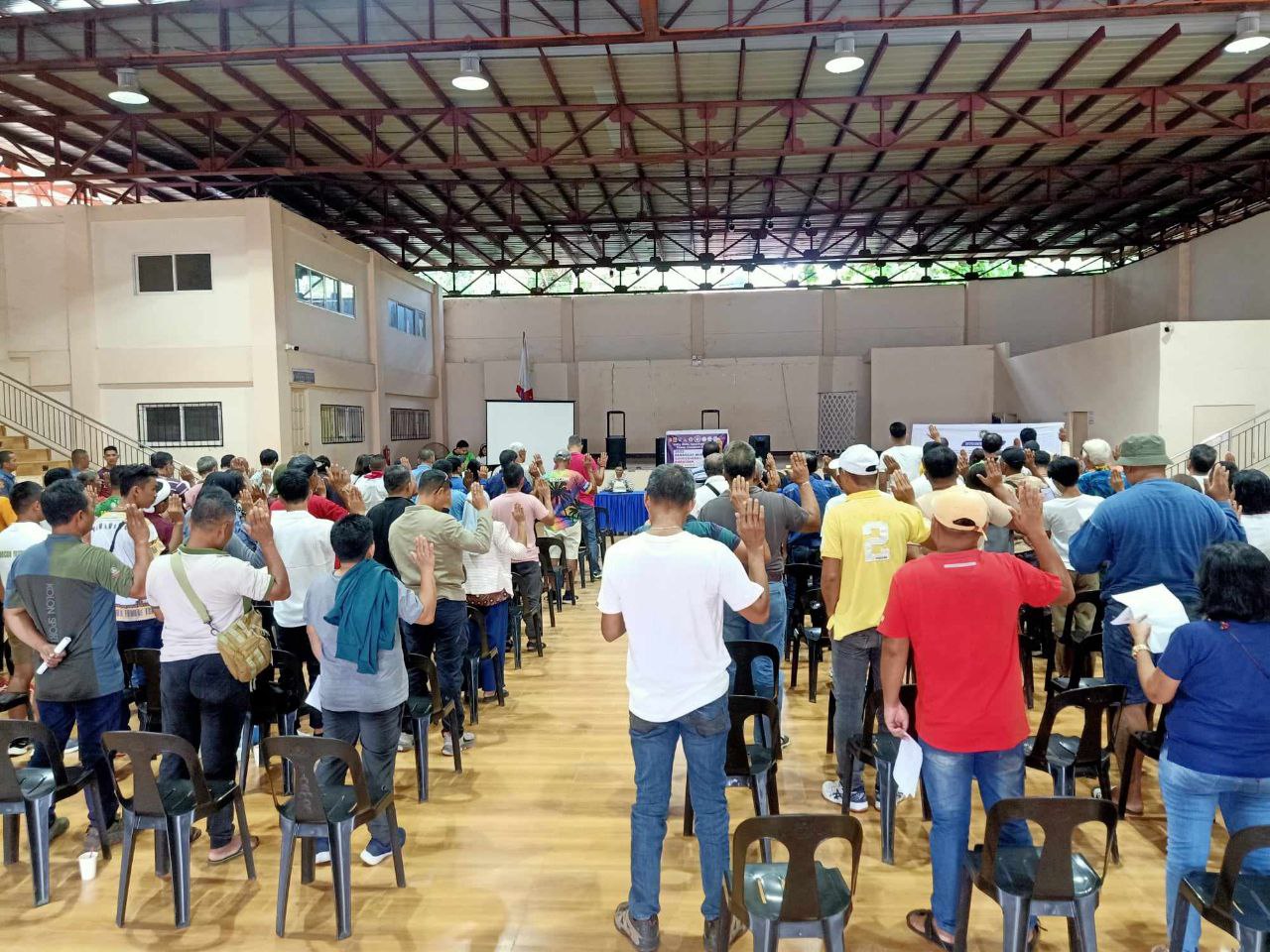 Unity Walk at Peace Covenant Signing para sa BSKE 2023, isinagawa sa LaNor