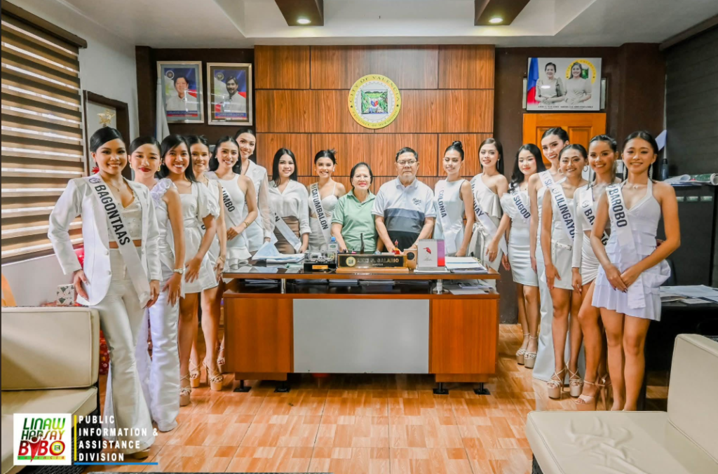 Miss Valencia 2026: 15 ka mga Kandidata Nag-Courgesy Visit Kang Mayor ...